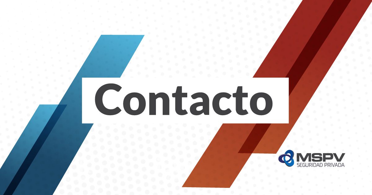 Contacto - MSPV Seguridad Privada