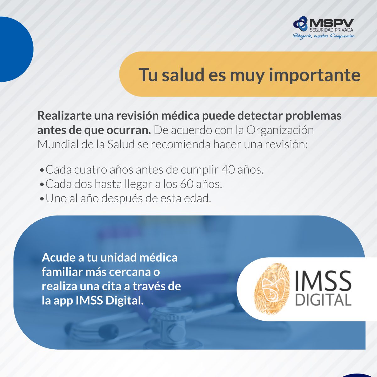 Soy MSPV - Un espacio para nuestro equipo - MSPV