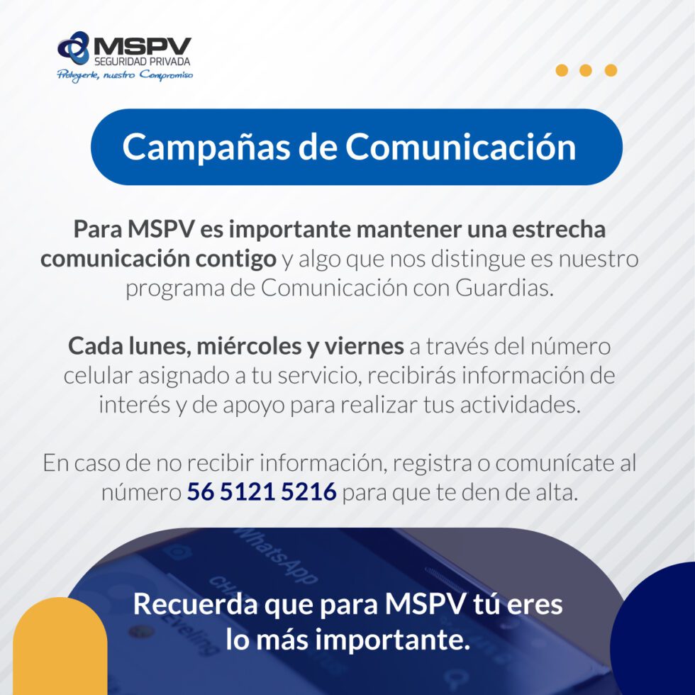 Soy MSPV - Un espacio para nuestro equipo - MSPV